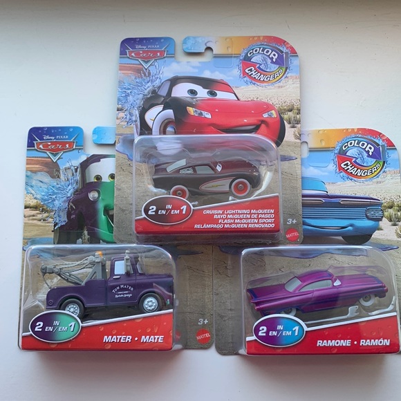 Disney | Toys | Disney Pixar Cars Color Changing 2 In | Poshmark